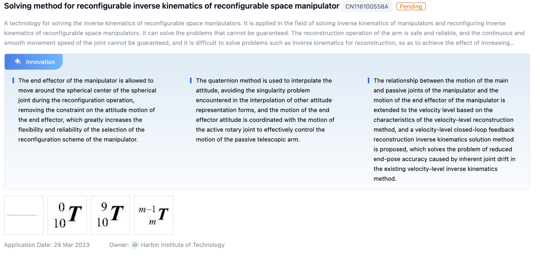 Inverse Kinematics Techniques For High Positioning Accuracy